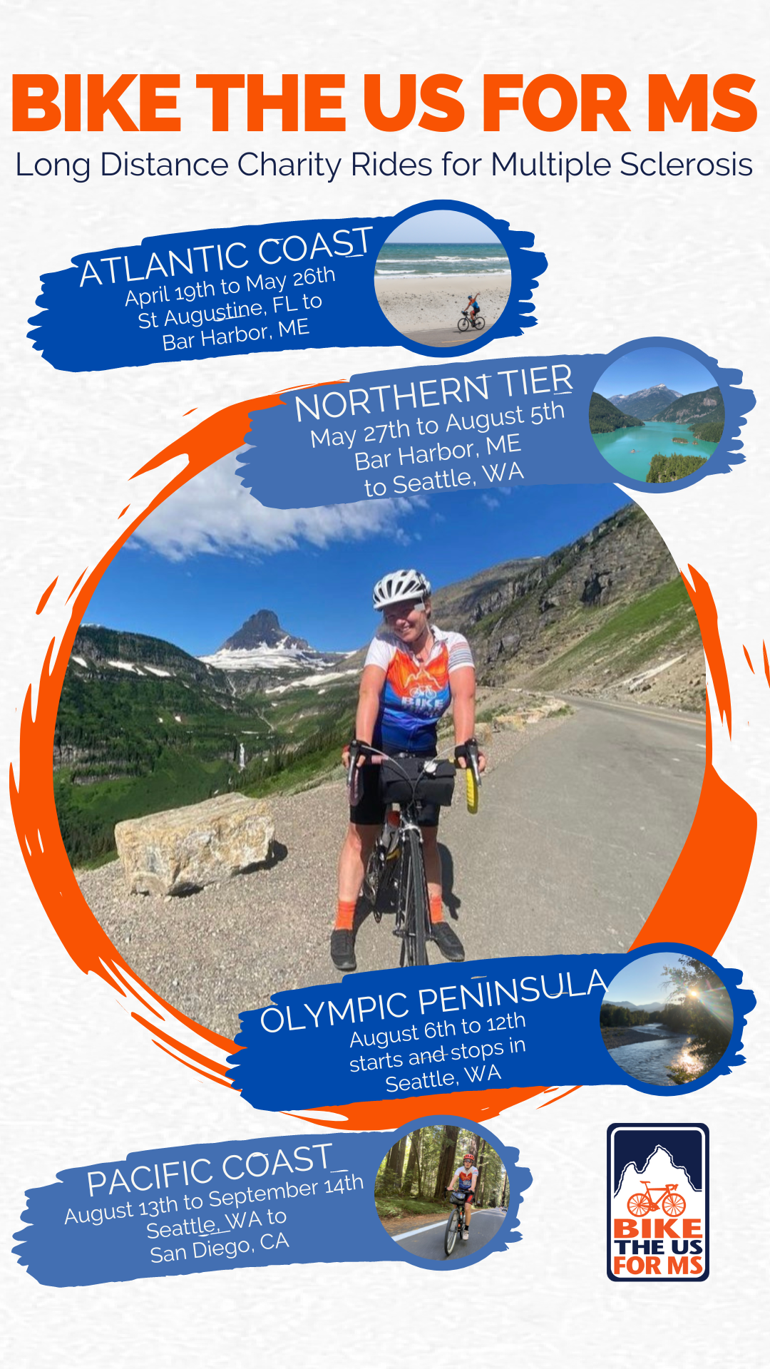 Spread the Word - Bike the US for MS
